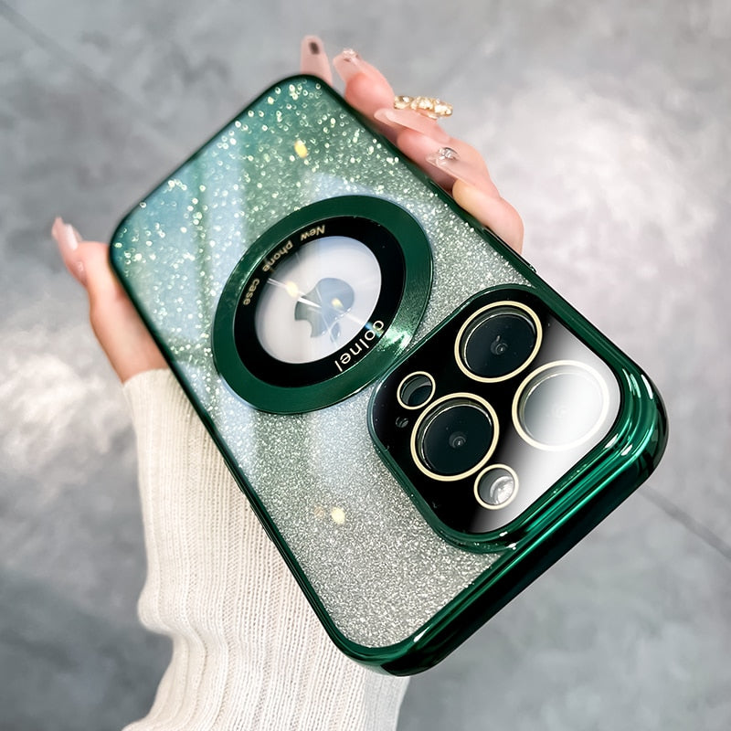 Glitter Color Gradient iPhone 15 Cases – HoHo Cases
