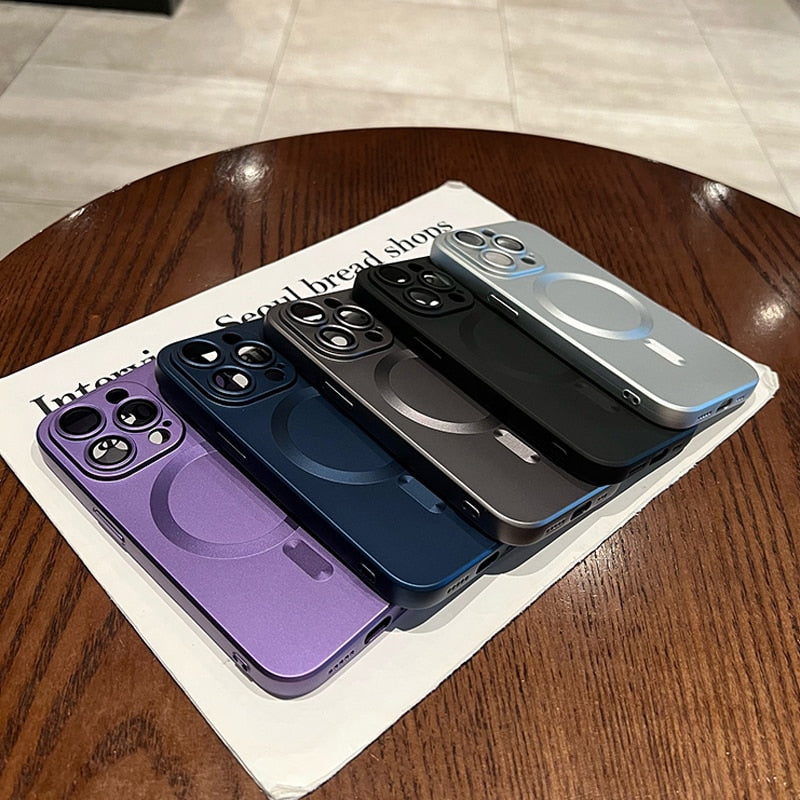 Luxury Liquid Silicone MagSafe iPhone Case – HoHo Cases