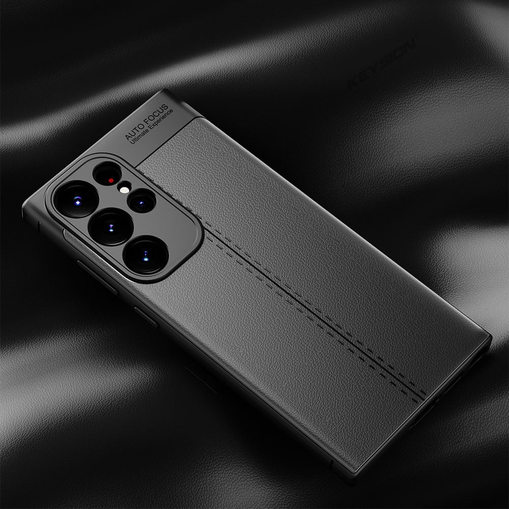 Classic Leather Texture Samsung Galaxy Case – HoHo Cases