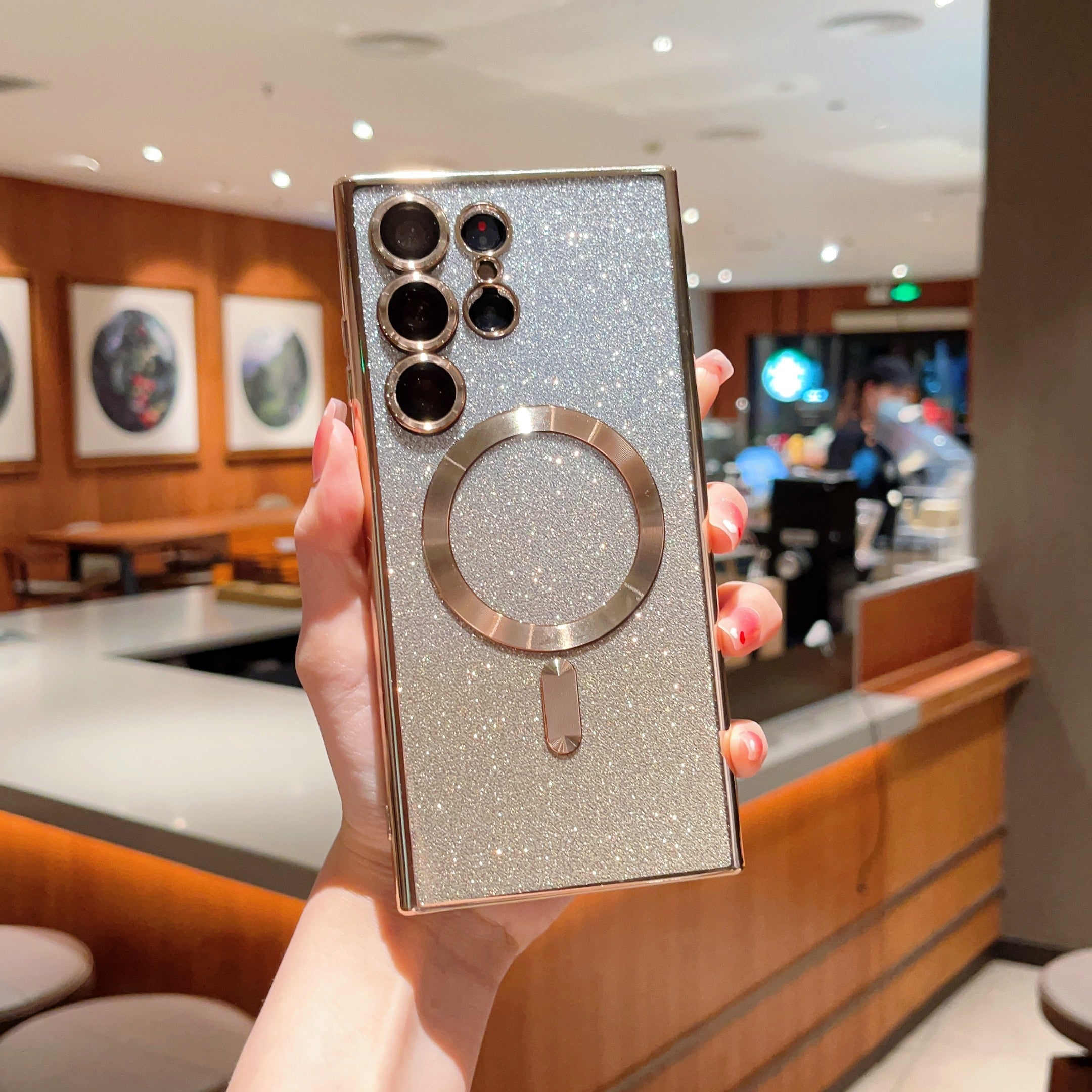 Glitter MagSafe Samsung Galaxy Phone Case – HoHo Cases