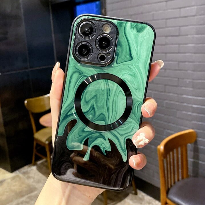 Luxury Marble MagSafe iPhone Case – HoHo Cases