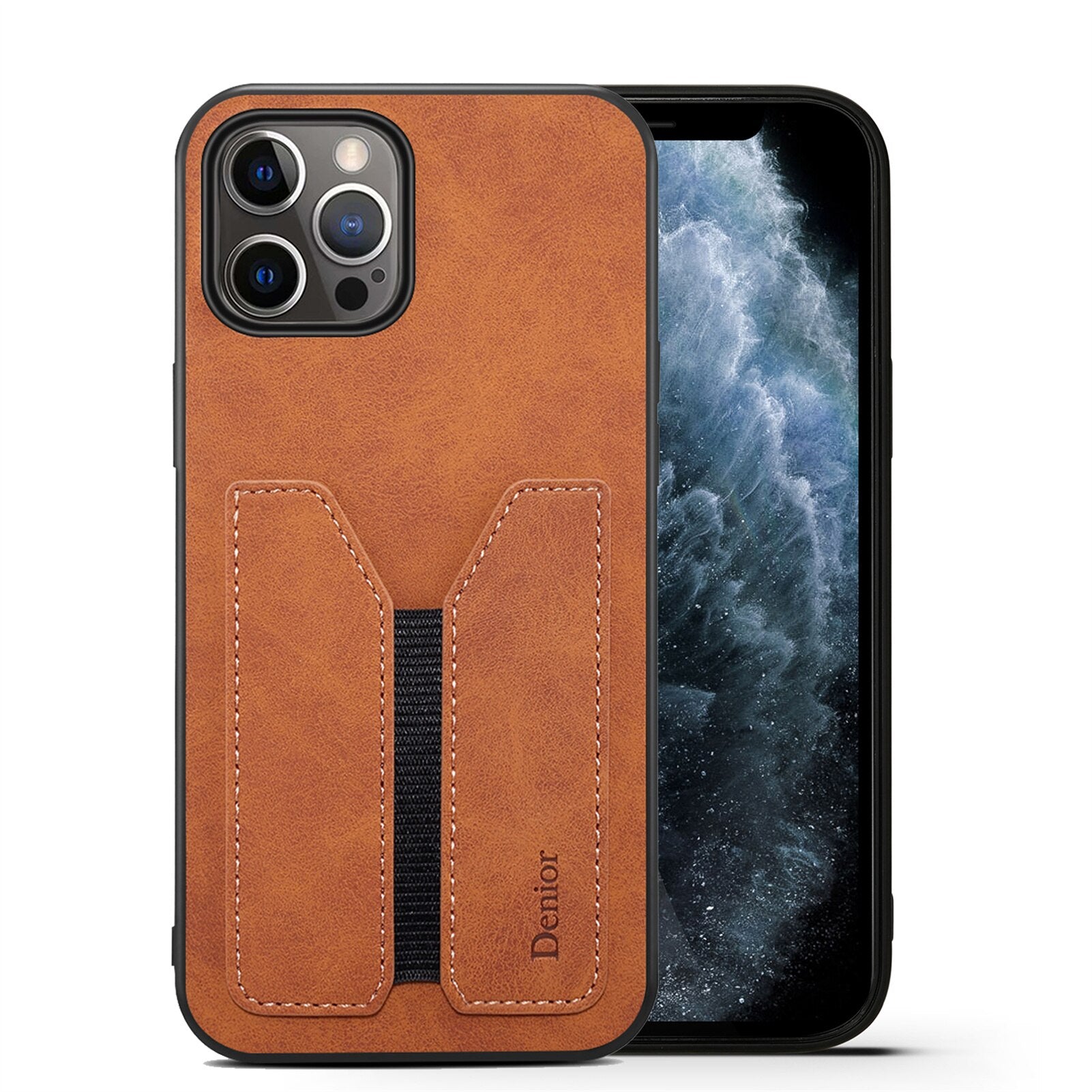 Leather Pocket Wallet iPhone Case | HoHo Cases