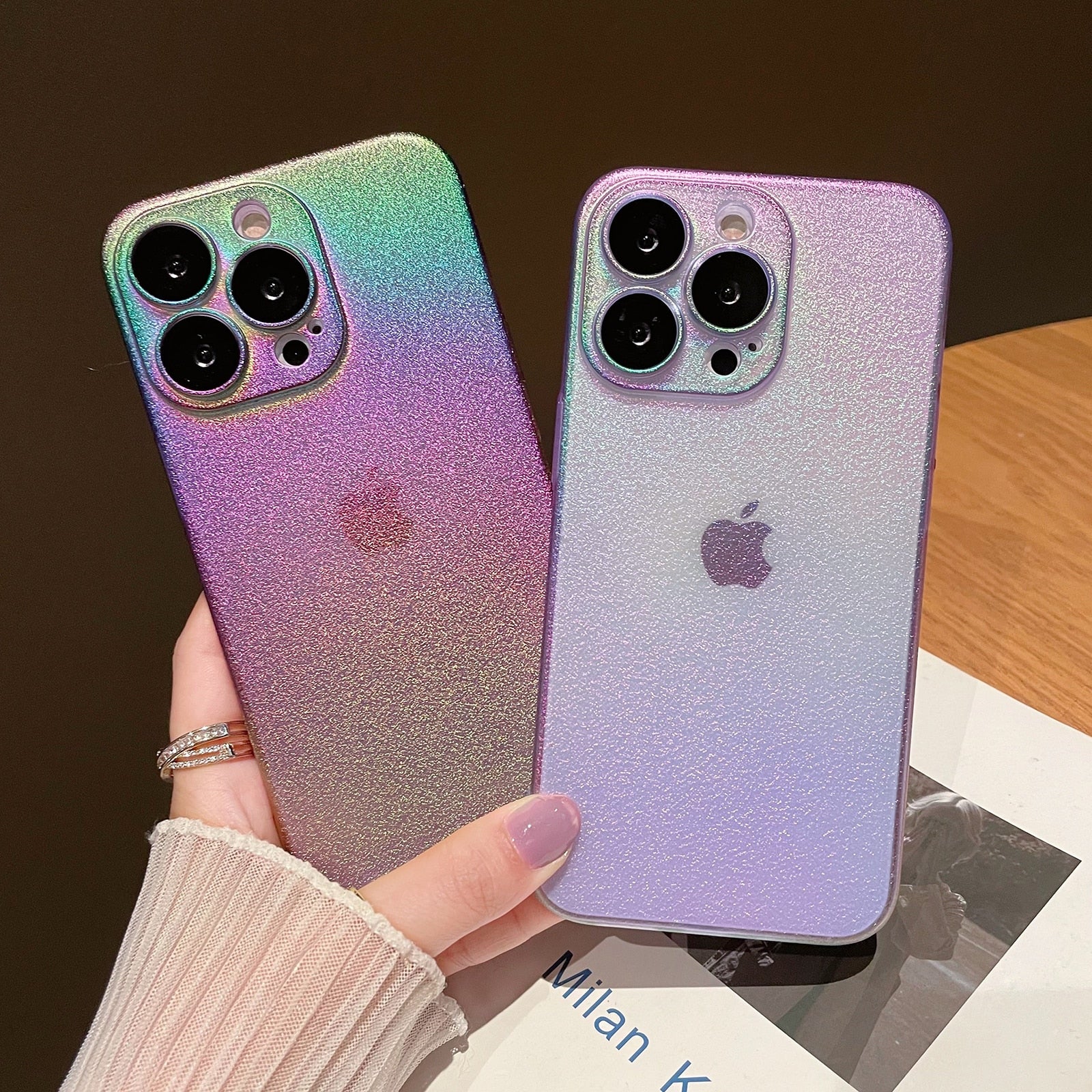 Luxury Gradient Matte iPhone Case – HoHo Cases